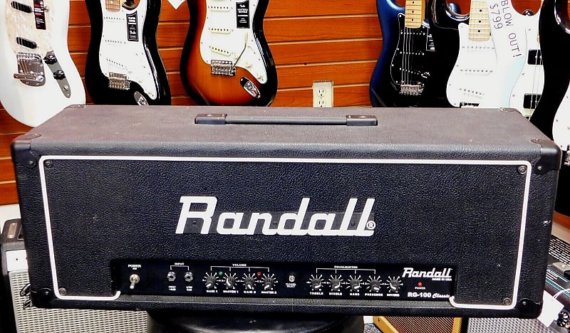 Randall RG-100 Classic 100 Watt 2-Channel Guitar Amp Head! | Reverb