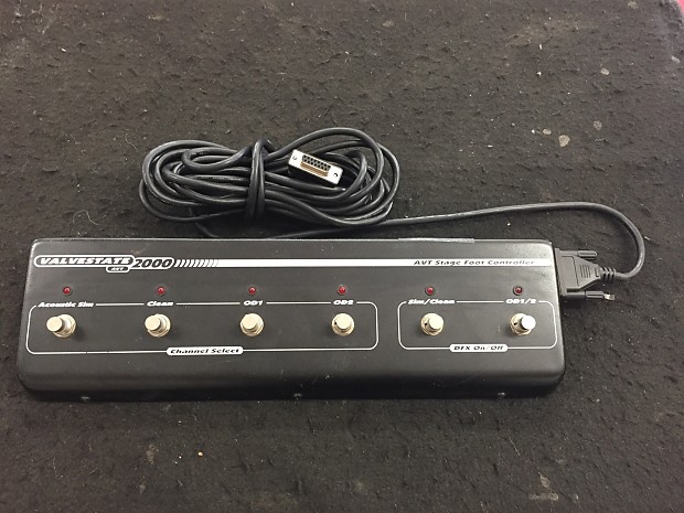 Marshall AVT Stage Foot Controller 2000's Black | Reverb
