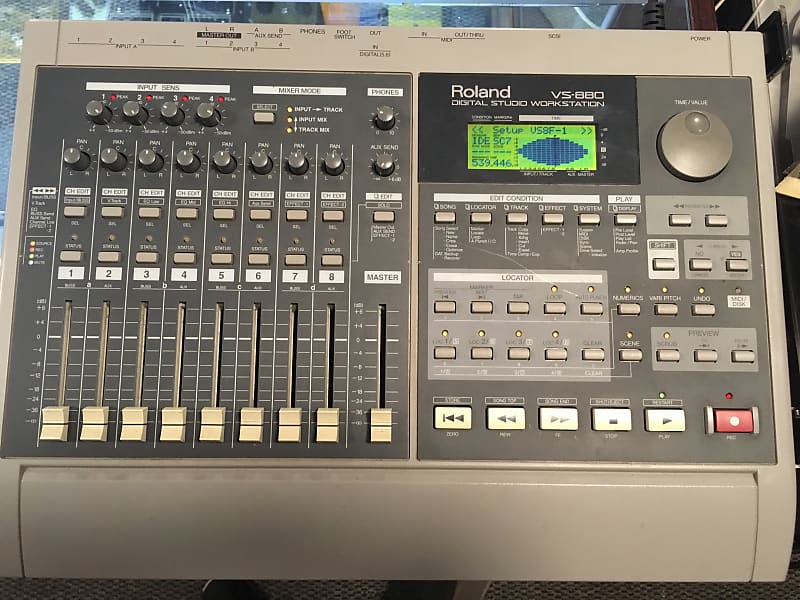 Roland VS-880 Digital Studio Workstation | Reverb