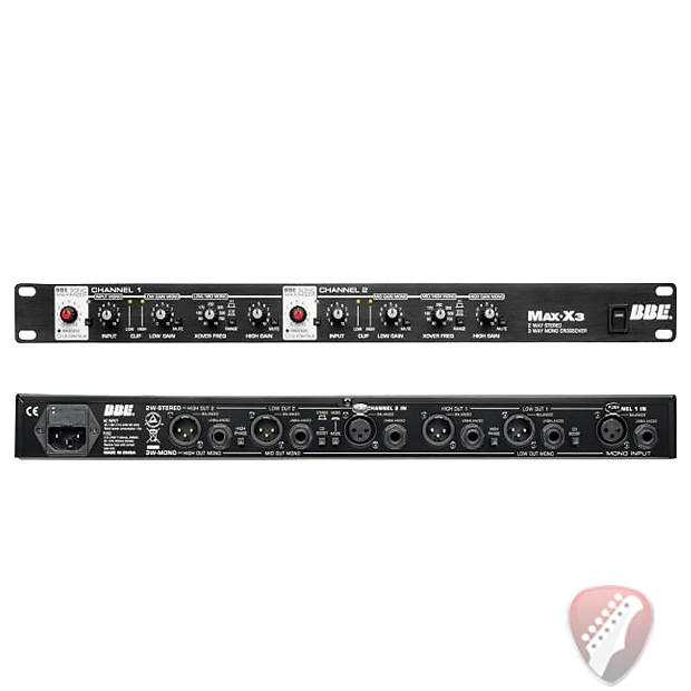 BBE Max-X3 2-Way Stereo/3-Way Mono Crossover | Reverb UK