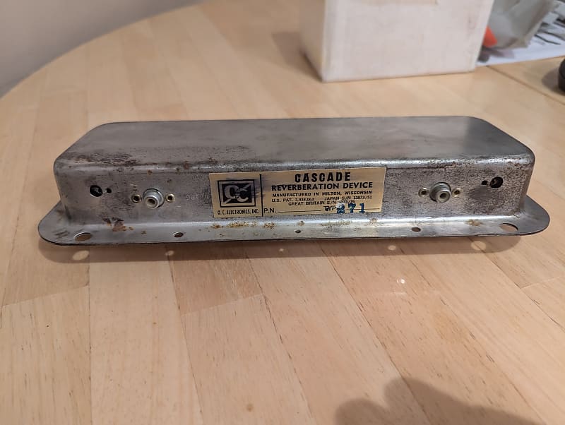 O.C. Electronics 271 Reverberation Device Reverb Tank 1978 | Reverb