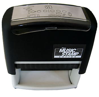 The Music Stamp MSSB-S Saxophone Stamp | Reverb