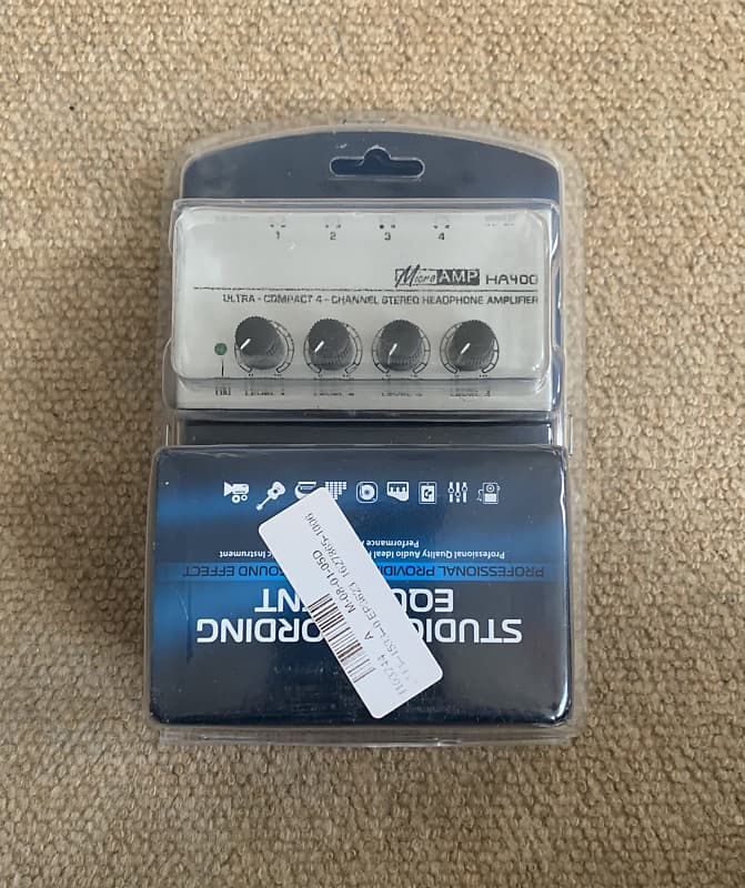 Behringer MicroAMP HA400 Headphone Amplifier | Reverb UK