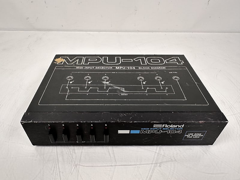 Roland MPU-104 MIDI Input Switcher | Reverb