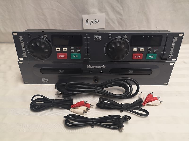 Numark CDN-25 Dual DJ CD Player with Digital Output #2680 | Reverb