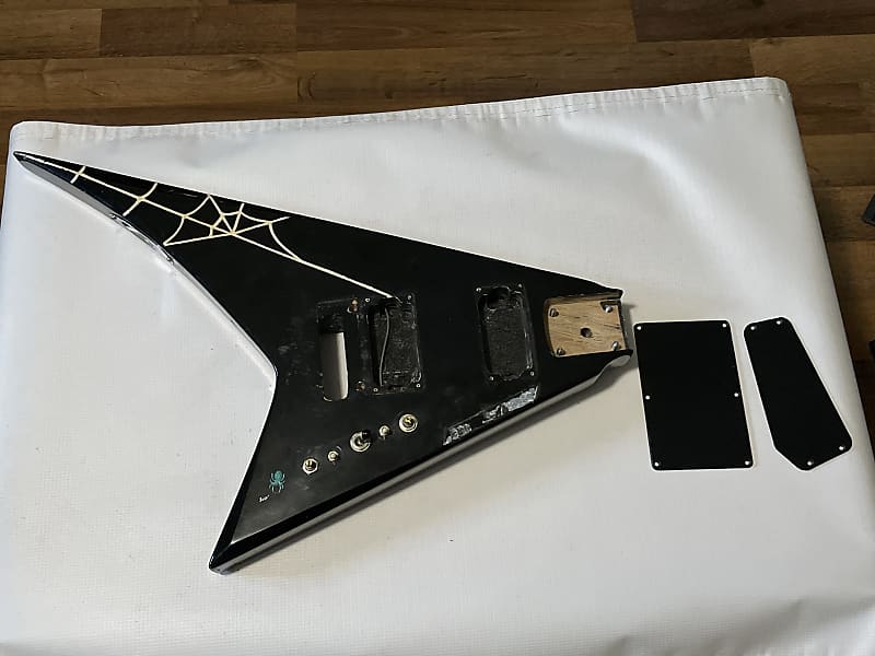 1985 Korean Kramer Striker 400st RR Rhoads Semi Loaded Guitar | Reverb