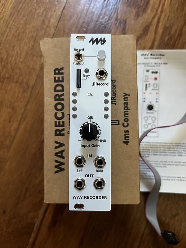 4MS WAV Recorder | Reverb