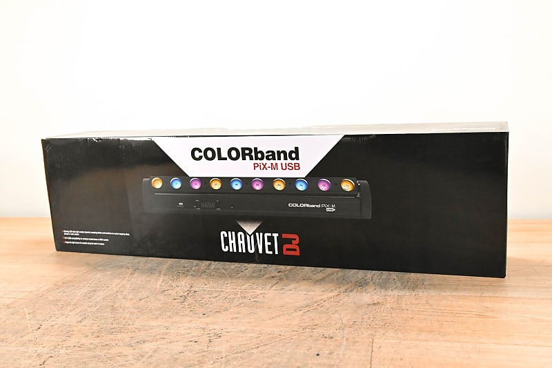 Chauvet COLORband PiX-M USB Moving LED Strip Light CG01FW3 | Reverb