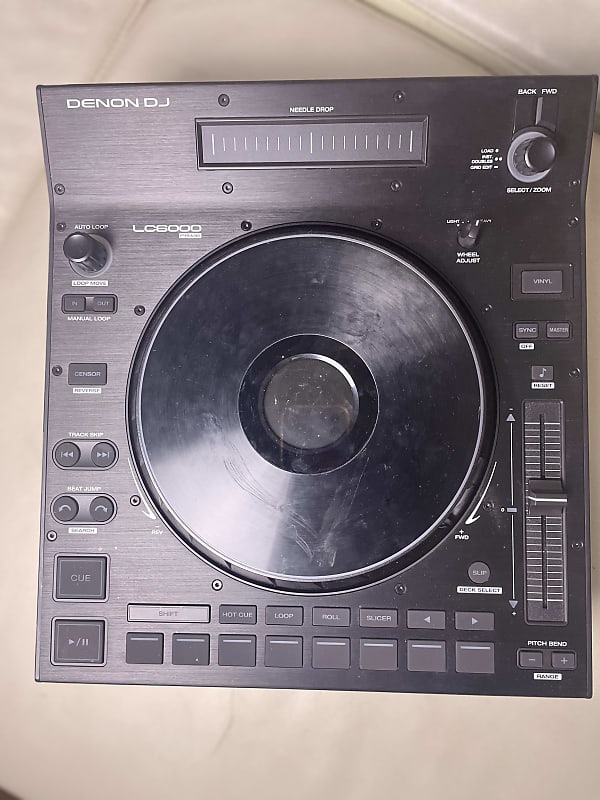 Denon LC5000 Prime Professional DJ Performance Player Black | Reverb