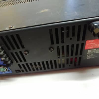 QSC model 1400 stereo power amplifier | Reverb