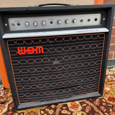 Vintage 1970s WEM Watkins Dominator Bass MK1 1x15 | Reverb Australia