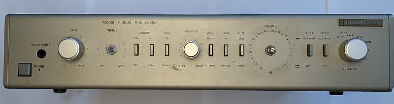 Phase Linear P 3600 Preamplifier 1983 | Reverb