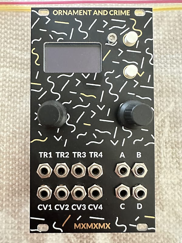 MXMXMX Ornament and Crime Eurorack PROFESSIONALLY BUILT | Reverb