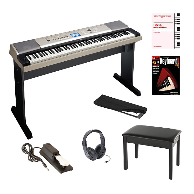 Yamaha YPG-535 88-Key Portable USB Keyboard with Bench, | Reverb