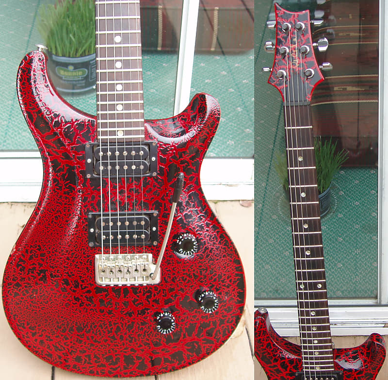 PRS Special Red Crackle CRAZY RARE - 1988 - Red Crackle | Reverb