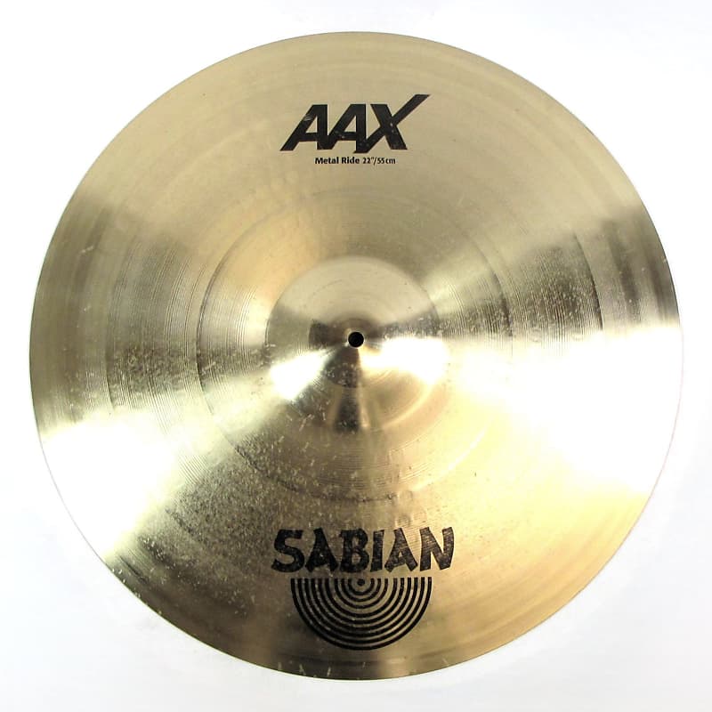 Sabian 22" AAX Metal Ride Cymbal | Reverb