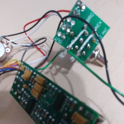 EMG BQC from Spector Euro bass - Gold knobs | Reverb