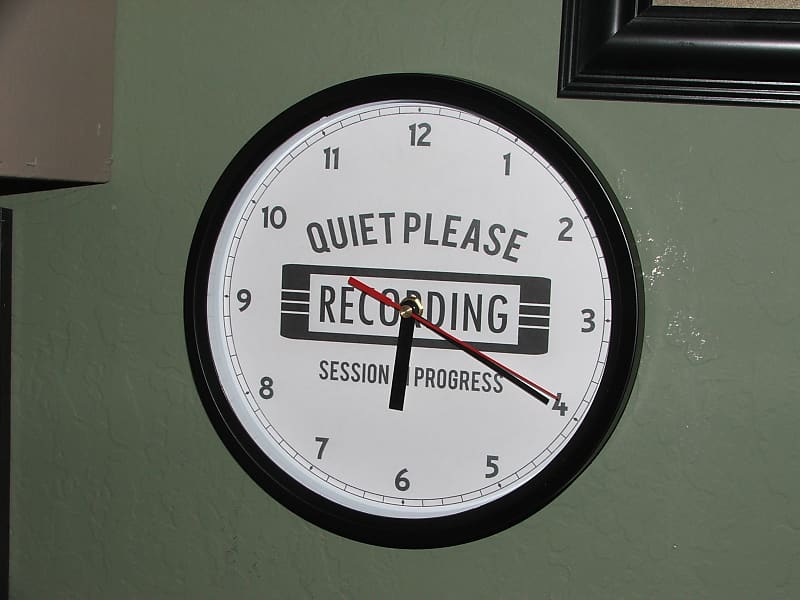 Recording Studio Package....Clock and (3) Asst. Recording | Reverb