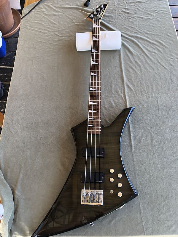Jackson Kbx1 kelly 90’s - Transparent Black | Reverb