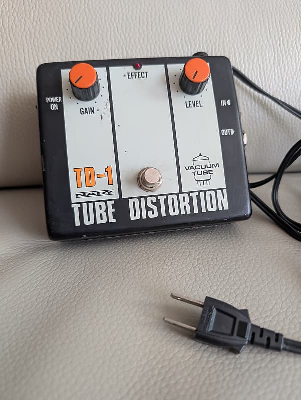 Nady Guyatone TD-1 TD1 tube distortion pedal 12ax7 | Reverb