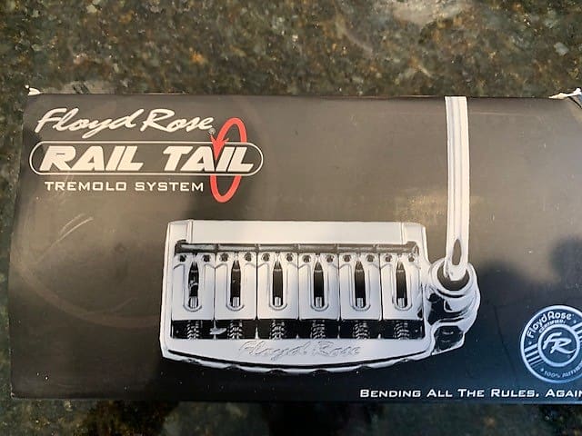 Floyd Rose Rail Tail Tremolo Chrome | Reverb