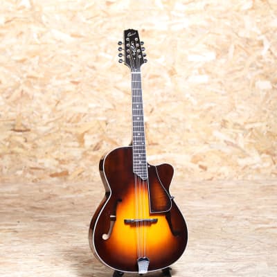 Quint Archtop Octave Mandolin Maple Short Scale Cutaway VS | Reverb