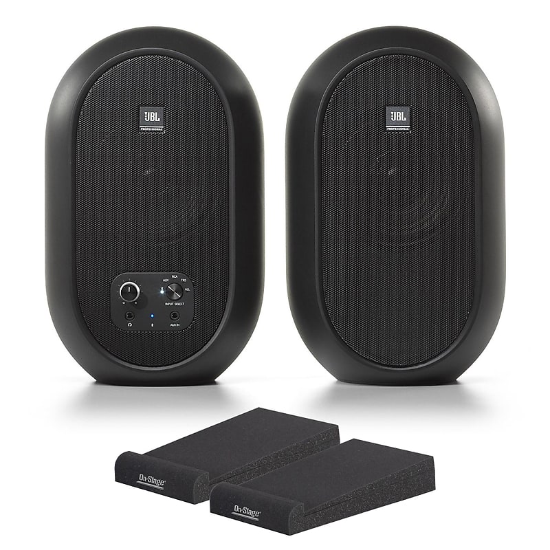 JBL 104-BT Bluetooth Monitors w/ On-Stage Isolation Pads | Reverb