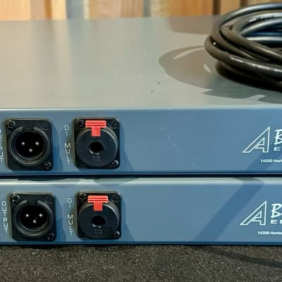 2 - Audix 35102 Microphone PreAmps (Sold As A Pair Only) | Reverb