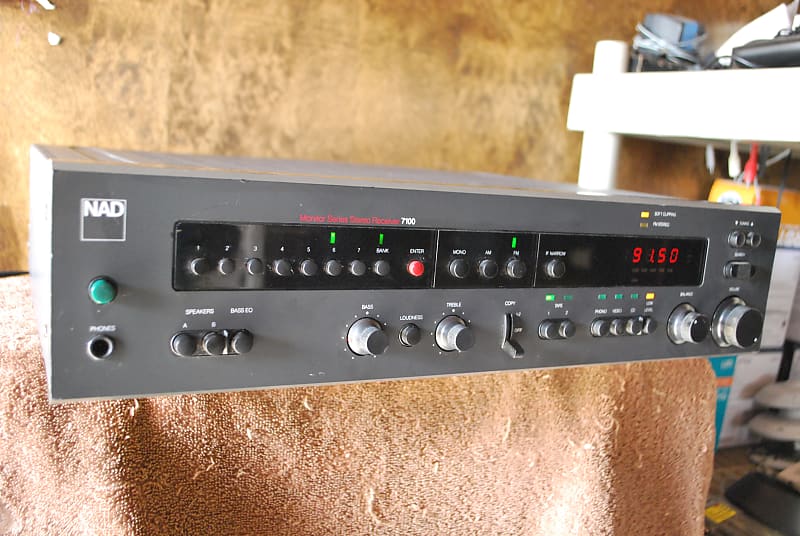 NAD 7100 Monitor Series 7100 AM/FM Stereo Receiver Fully | Reverb
