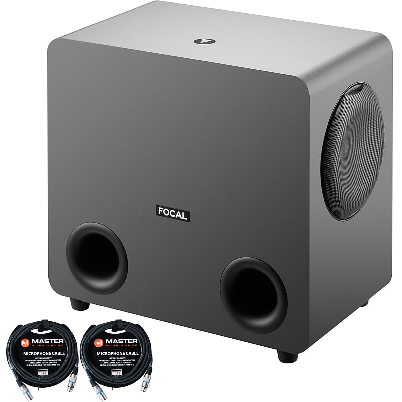 Focal Sub One Dual-8-Inch Powered Studio Subwoofer w/ Cables | Reverb