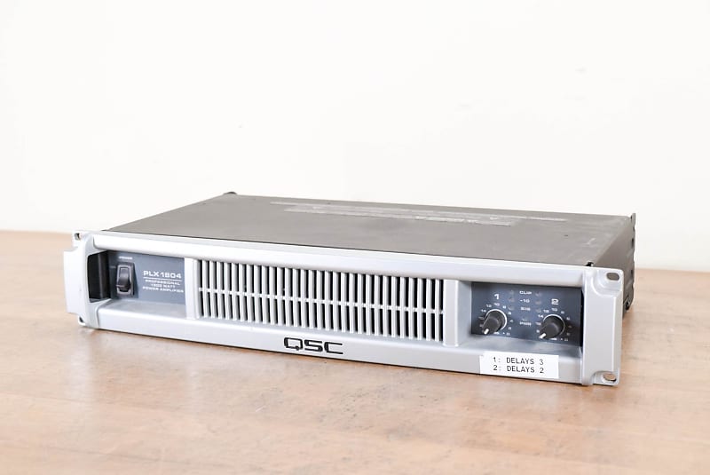 QSC PLX1804 Two-Channel Power Amplifier (church owned) | Reverb