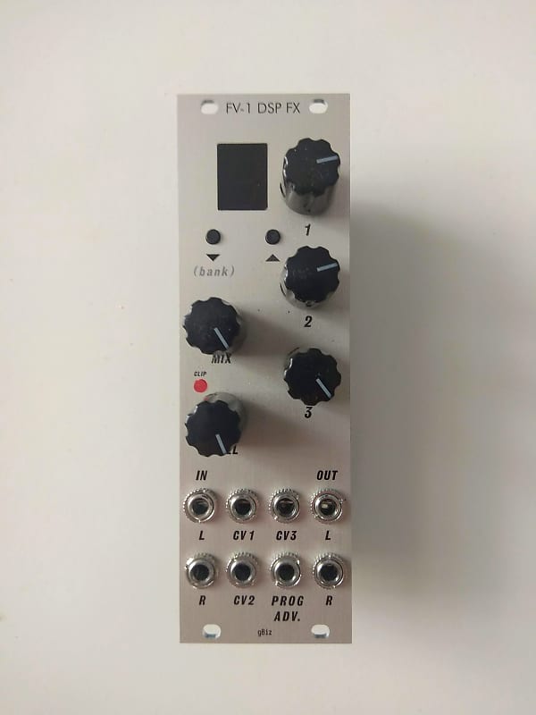 uDervish FV-1 DSP FX eurorack module (multifx) | Reverb