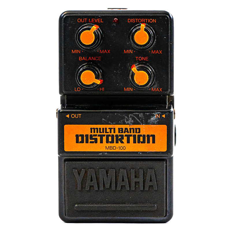 Yamaha MBD-100 Multi Band Distortion Guitar Effect Pedal | Reverb