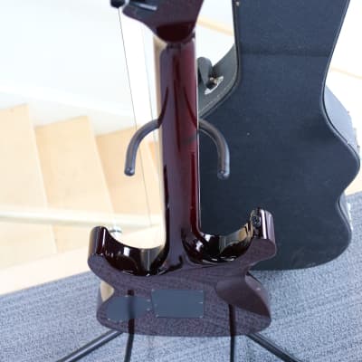 1999 ESP LTD M-350 Transparent Cherry Neck Thru Electric | Reverb