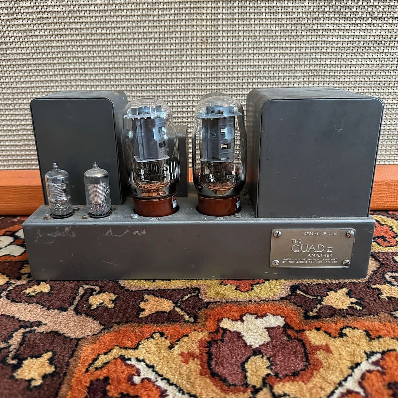 Vintage 1960s 1966 Quad II 2 KT66 Monoblock Hifi | Reverb Australia