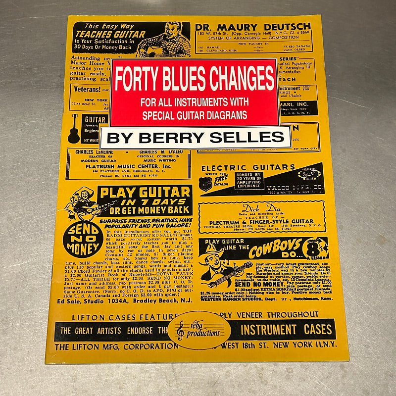 40 Blues Changes for all Instruments | Reverb