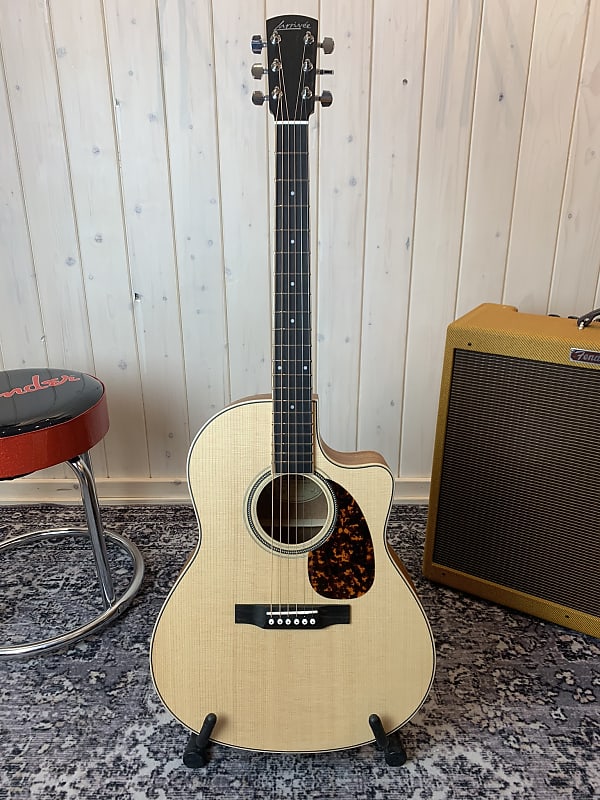 Larrivee LV-03E Mahogany 2021 Natural Matte | Reverb