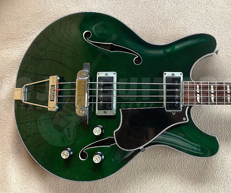 YAMAHA SA-70 VINTAGE SEMI-ACOUSTIC BASS w/OHSC *AUTUMN | Reverb UK