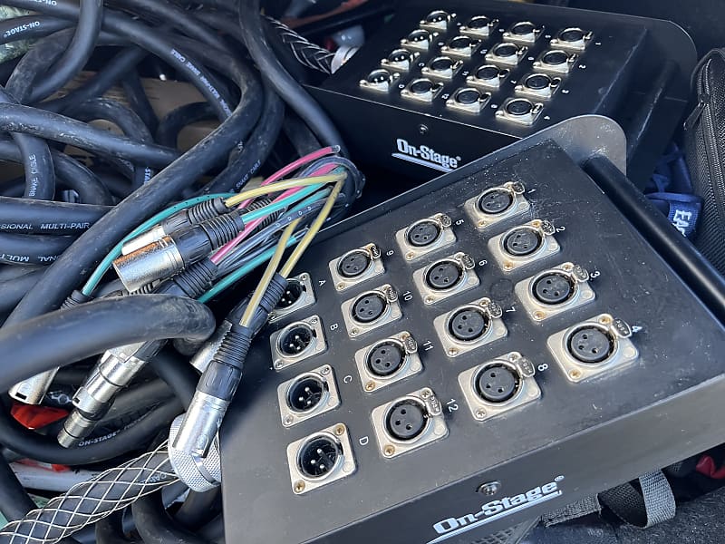 On-Stage professional multi pair snake cables | Reverb