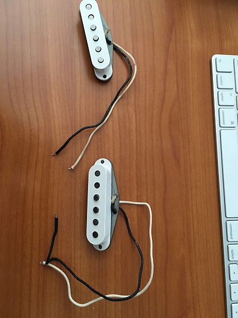 PRiCe ReDUX! (2) Fender Custom Shop '69 White Pickups | Reverb