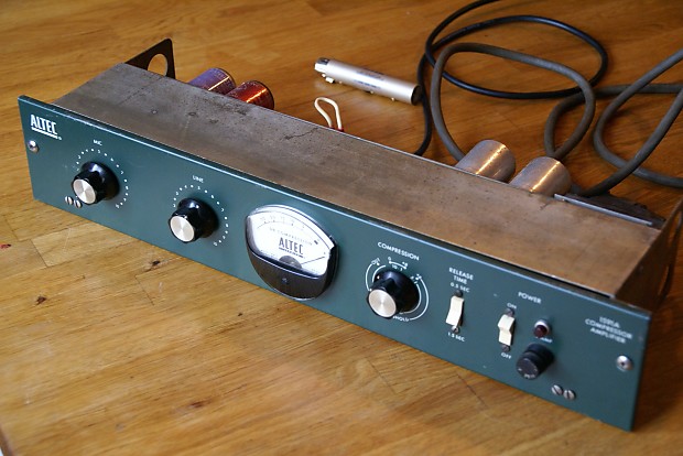 Altec 1591 A Preamp Compressor 1960's Green | Reverb