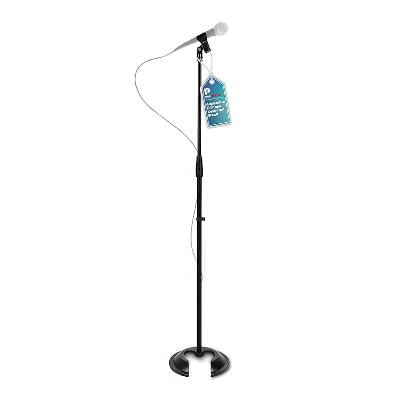 Promaster Round Base Microphone Stand - Portable, Universal | Reverb