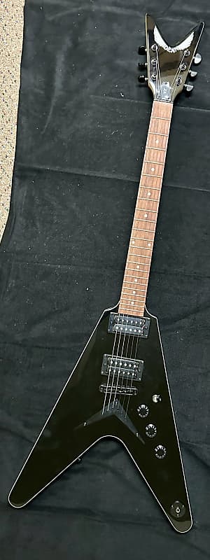 Dean XV Flying V - Black | Reverb