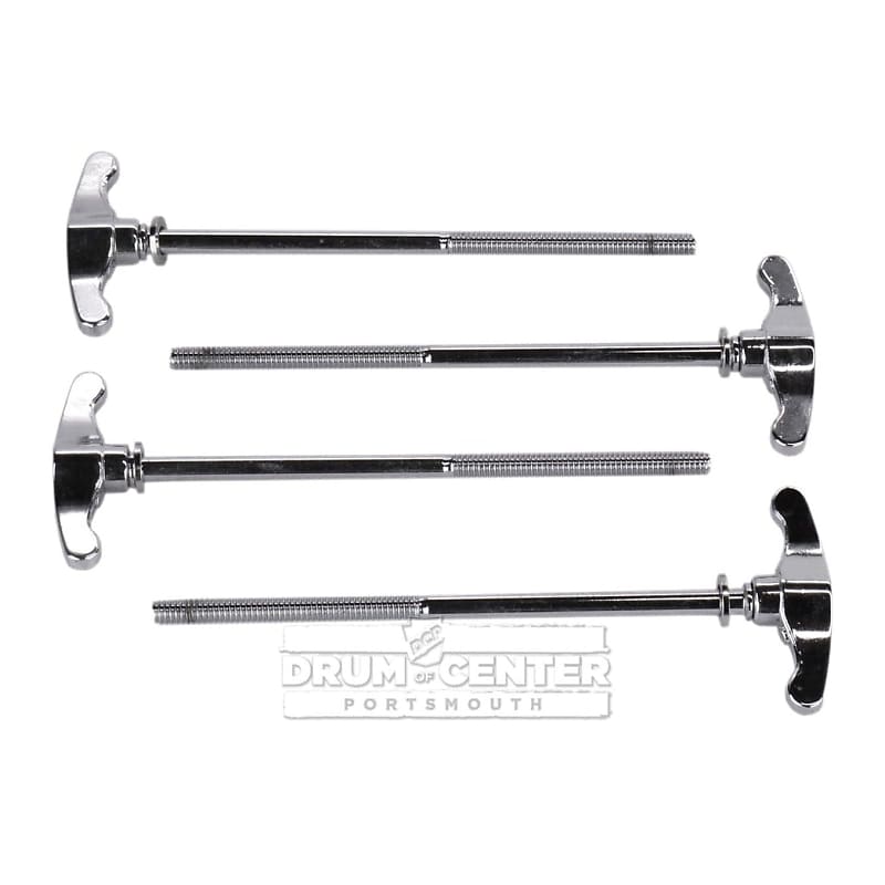 Danmar Bass Drum T-Rod 110mm (4 1/2") 4pack | Reverb