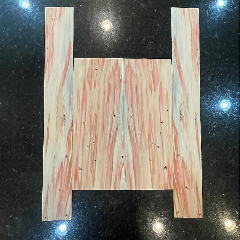 Kiln Dried Box Elder Maple Bookmatched Acoustic Back & Sides | Reverb