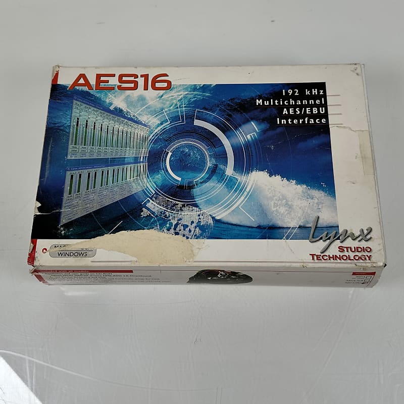 Brand New Open Box Lynx Studio Technology AES16 PCI Card | Reverb
