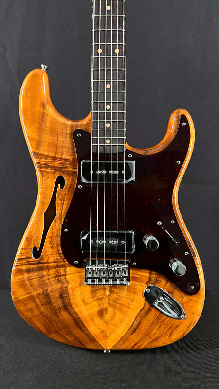 Fender Custom Shop Artisan Dual P90 Koa Stratocaster in | Reverb