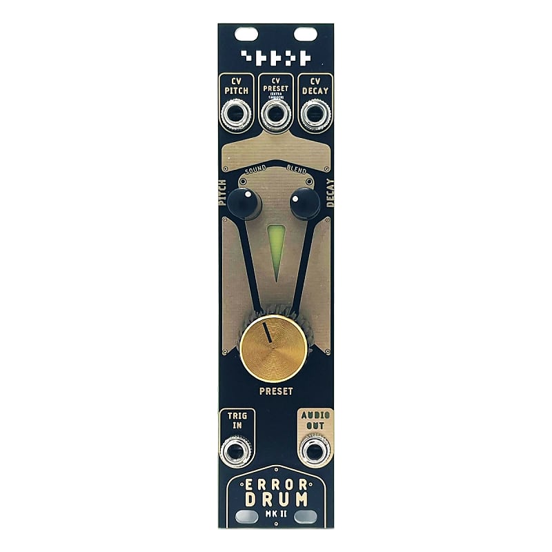 Error Instruments Error Drum MK 2 Eurorack Module (Black) | Reverb