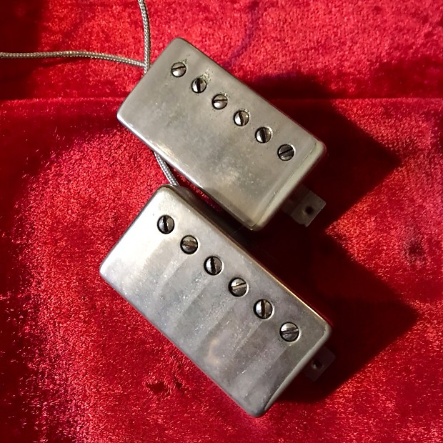 J. M. Rolph Pair (2 ) PAF 1961 humbucker pickups 2016 Nickel | Reverb