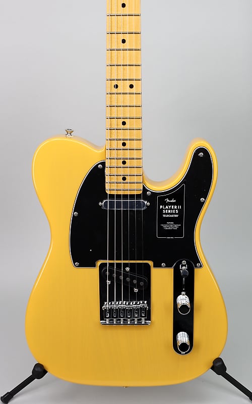 Bundle Fender Player II Telecaster Chambered Ash Butterscotch | Reverb